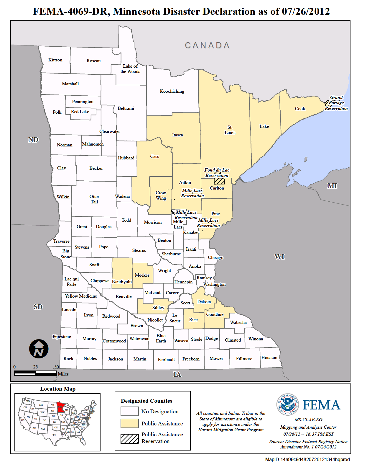 Minnesota Severe Storms And Flooding DR 4069 MN FEMA gov