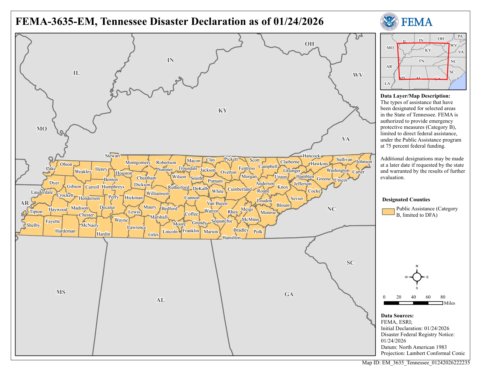 Designated Areas | FEMA.gov